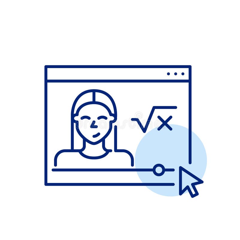 X Virtual Lectures Stock Illustrations – 4 X Virtual Lectures Stock ...