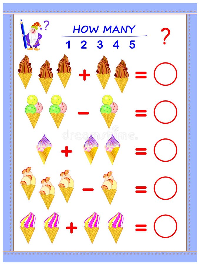 Exercise for Young Children. Need To Find the Numbers from 1 Till 10 ...