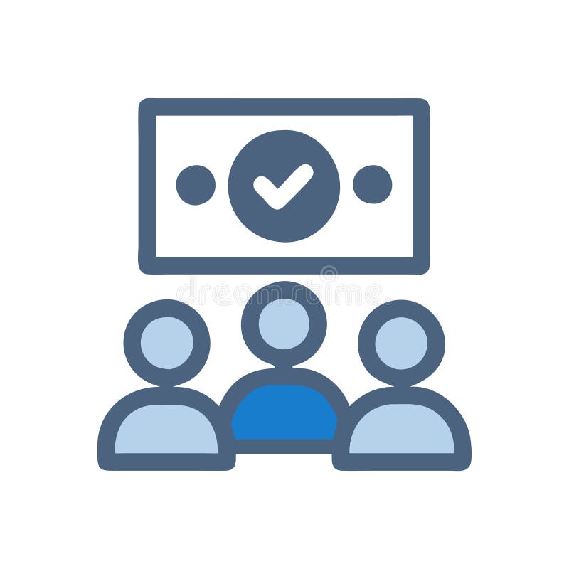 Educational Participation Icon Stock Vector - Illustration of ...