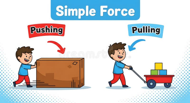 Kid Pushing Box Stock Illustrations – 36 Kid Pushing Box Stock ...