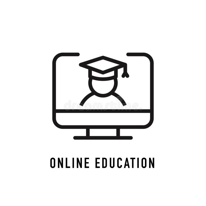 Online Educational Help Icon Stock Illustrations – 150 Online ...
