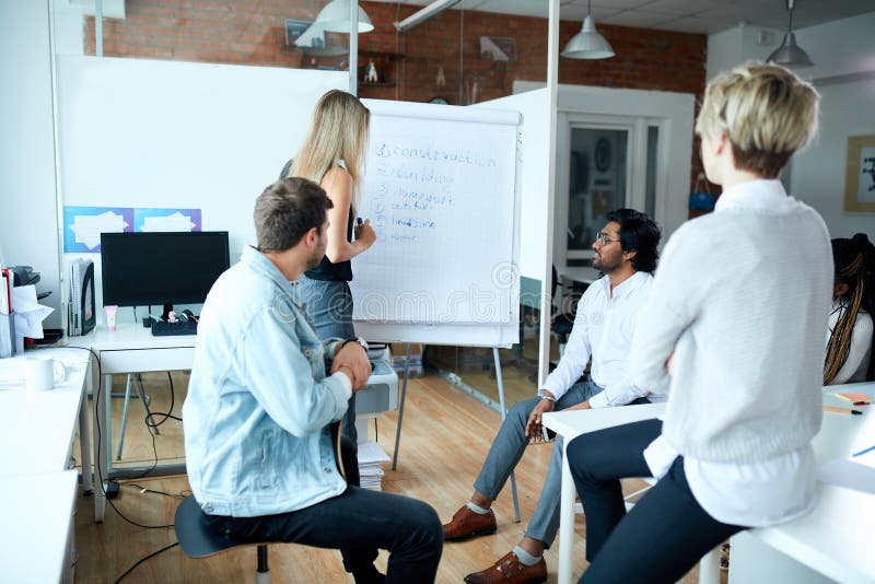 Educational Seeminar. Study Group Stock Image - Image of indoors ...