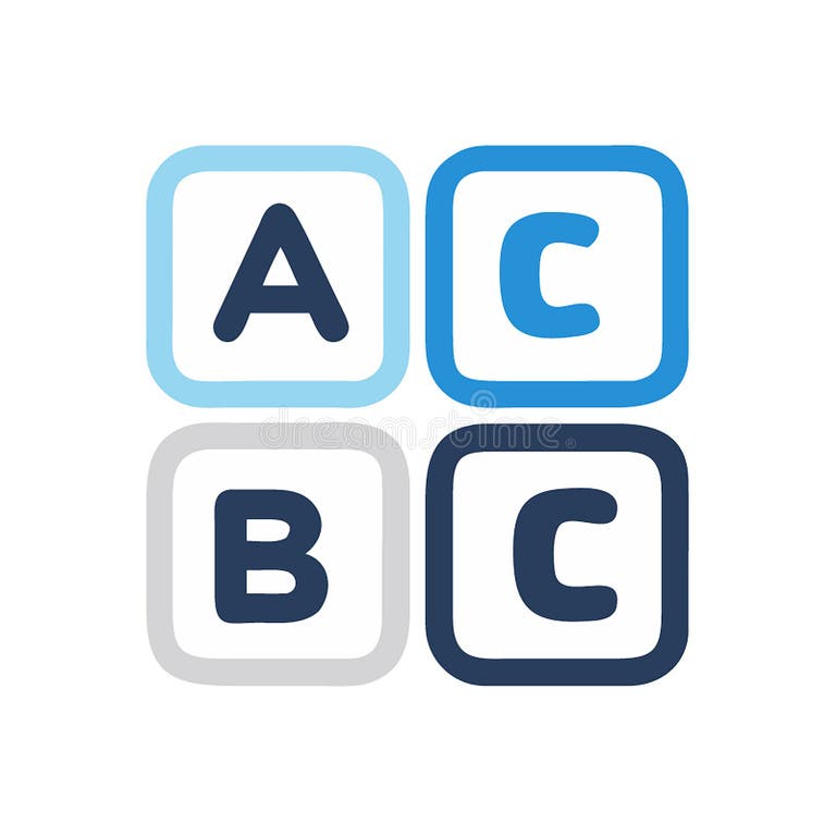 Spelling icon vector stock illustration. Illustration of letters ...