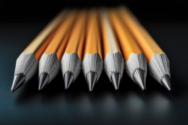 Educational Tools Group of Sharp Pencils, Essential for School Stock ...