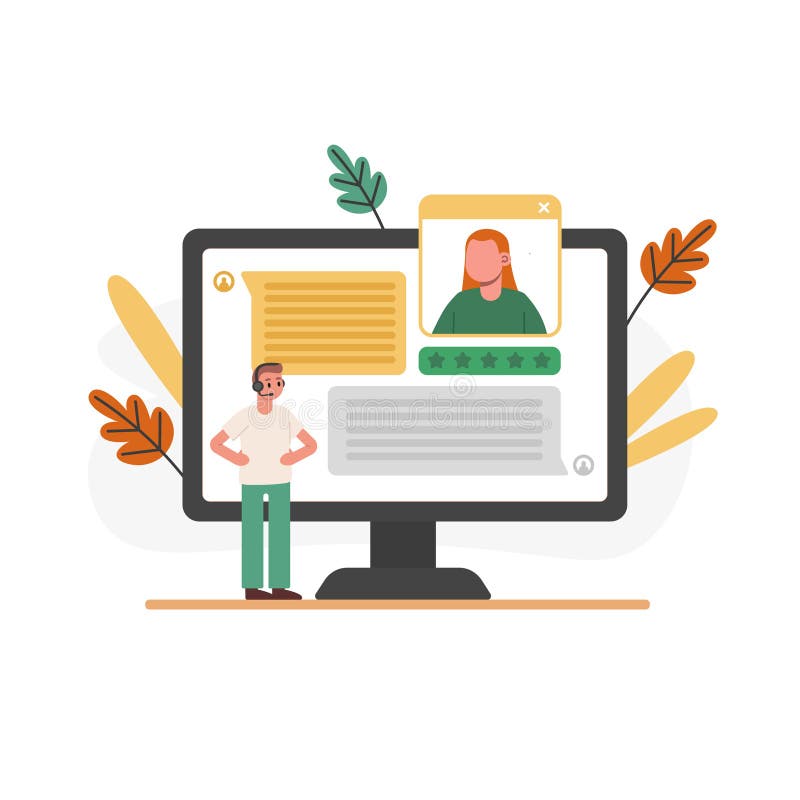 Educational User Interface. Demonstration on Screen Stock Vector ...