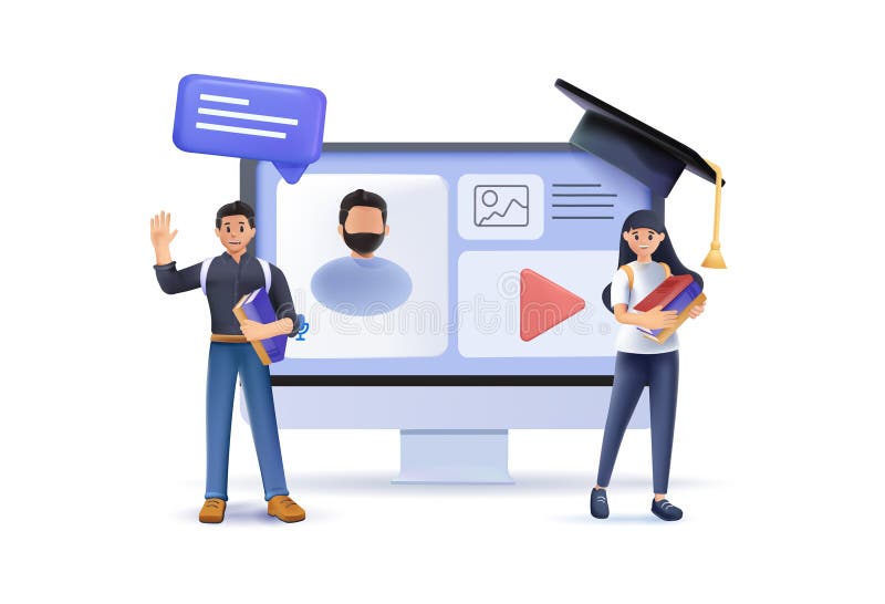 Educational Web Seminar, Internet Classes, Professional 3D Character ...