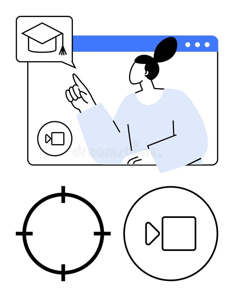 Learning Platform Icon Stock Illustrations – 2,271 Learning Platform ...
