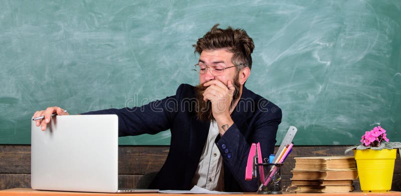 High Level Fatigue. Fall Asleep at Work. Educators More Stressed Work ...