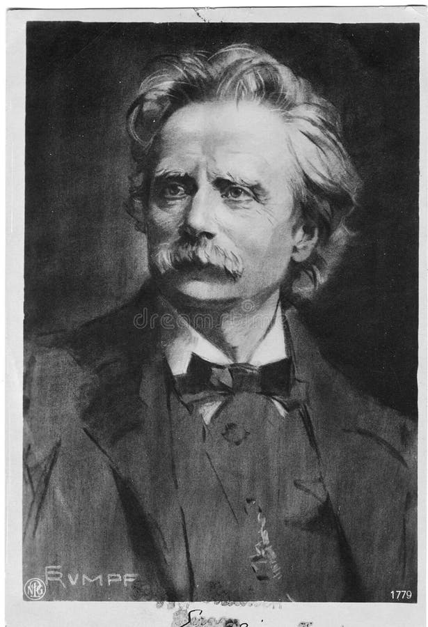 Edvard Grieg Portrait Picture. Image: 221376734