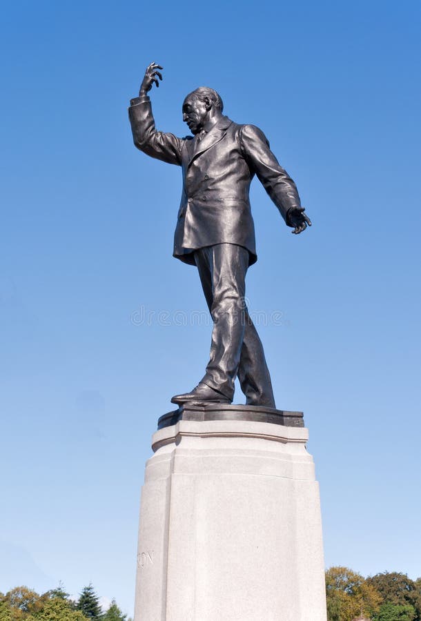 Edward Carson statue stock photo. Image of northern, historic - 43706420