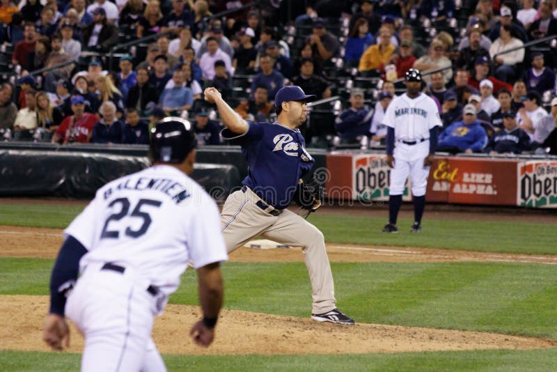 Edward Mujica Padres Baseball Player Editorial Stock Image - Image of ...