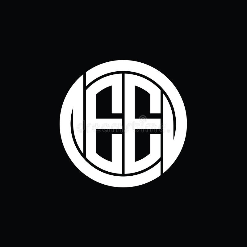 EE Logo Monogram Shield Inside Circle Shape Vector Images Design ...