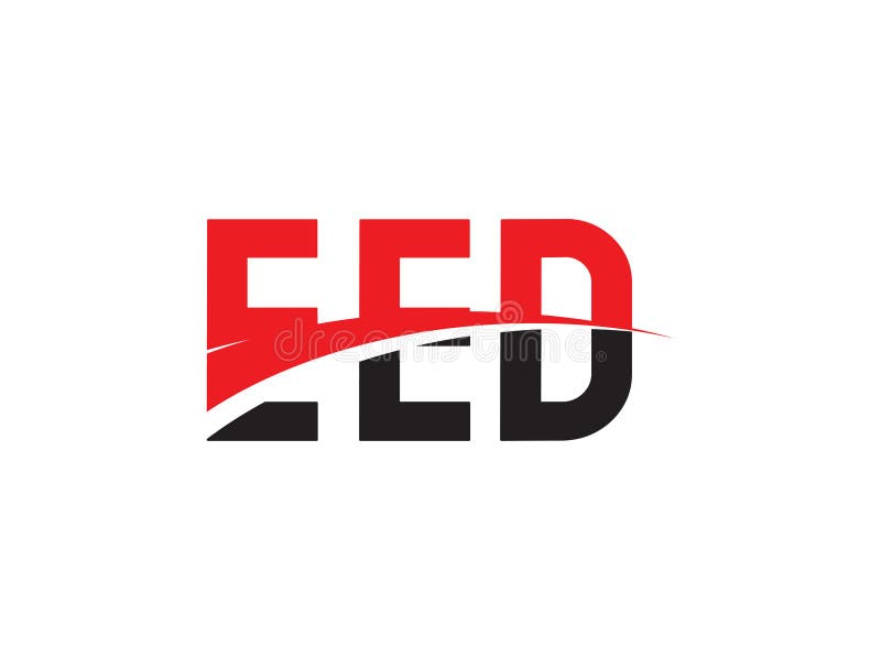EED Letter Initial Logo Design Vector Illustration Stock Vector ...