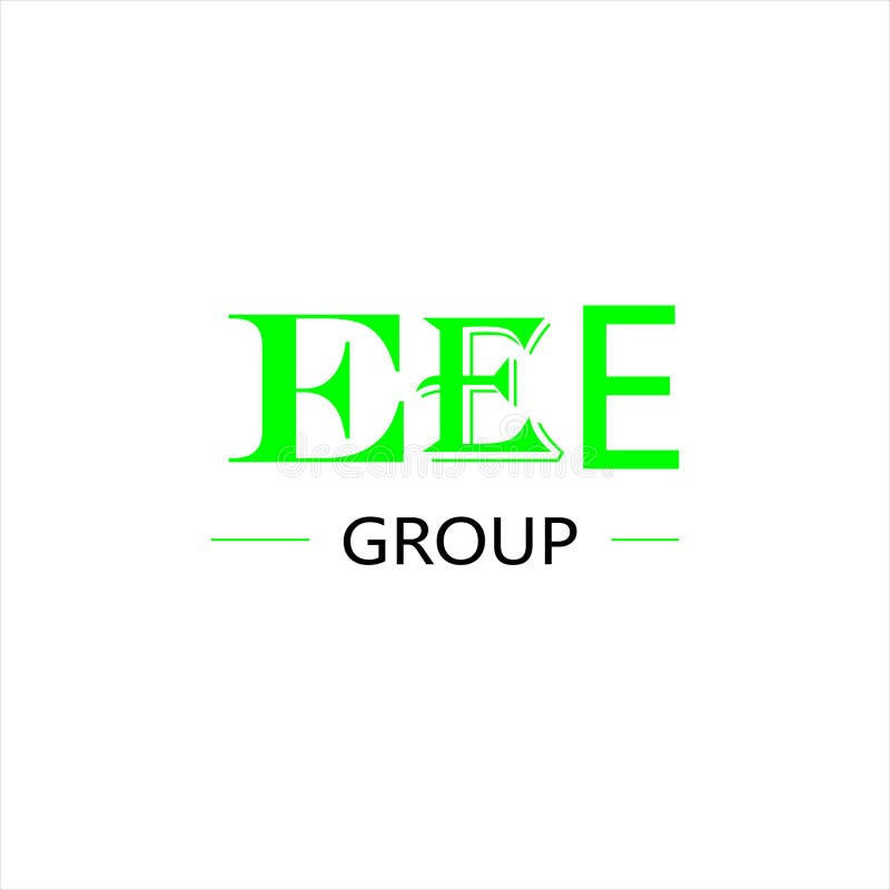 EEE Group logo in EPS File stock vector. Illustration of decorative ...