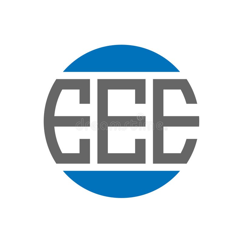 EEE Letter Logo Design on White Background. EEE Creative Initials ...