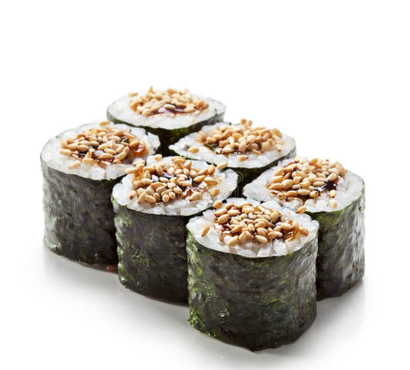 Eel Roll stock photo. Image of fresh, culture, rolled - 12177986