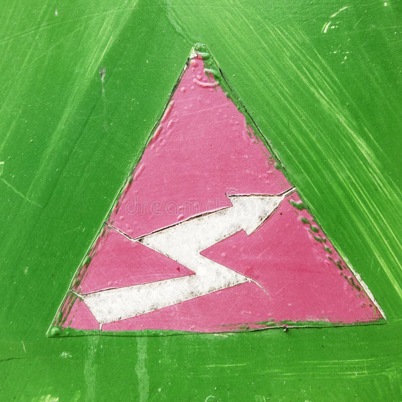 Eelectric Shock stock photo. Image of worn, logo, pattern - 32188404