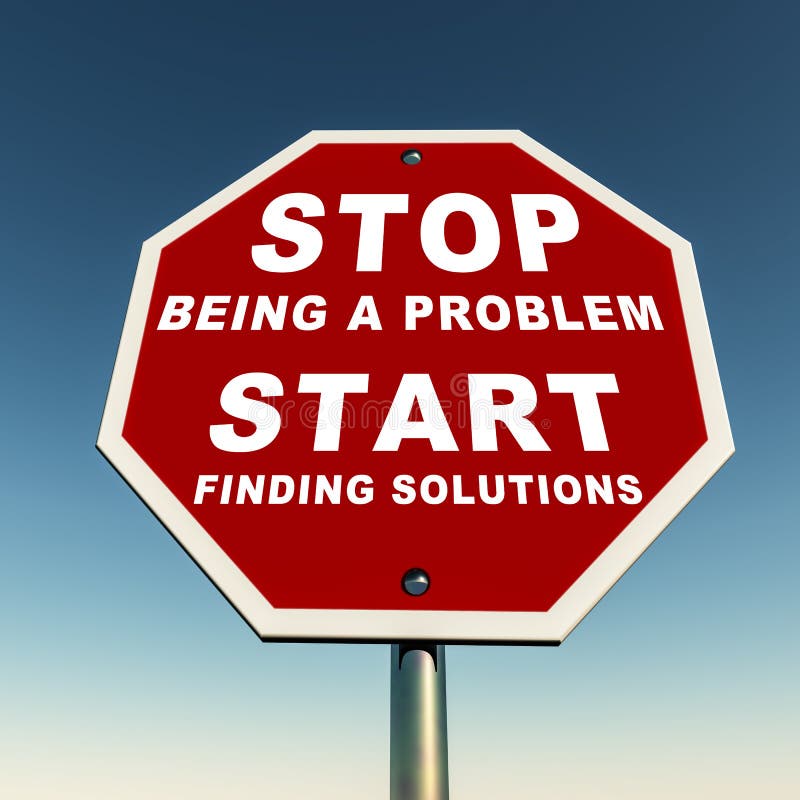 Het probleem stock illustratie. Illustration of maatregel - 35545225