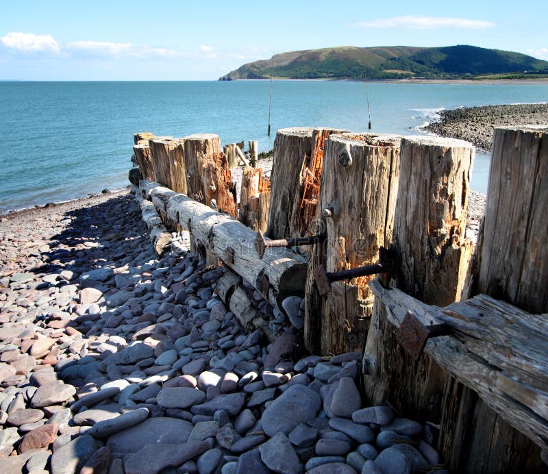 De Engelse Stad Van De Kust Stock Afbeelding - Image of vakanties, reis ...