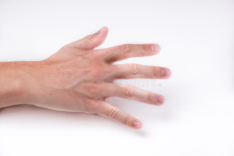 Grijpende hand stock afbeelding. Afbeelding bestaande uit dreigend - 661177