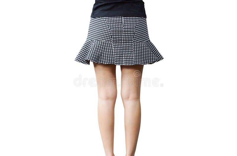 Vrouwelijke minirok stock afbeelding. Afbeelding bestaande uit opslag ...