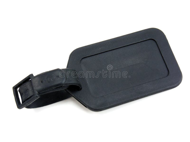 Een Markering Van De Kofferbagage Met Exemplaarruimte Stock Afbeelding ...