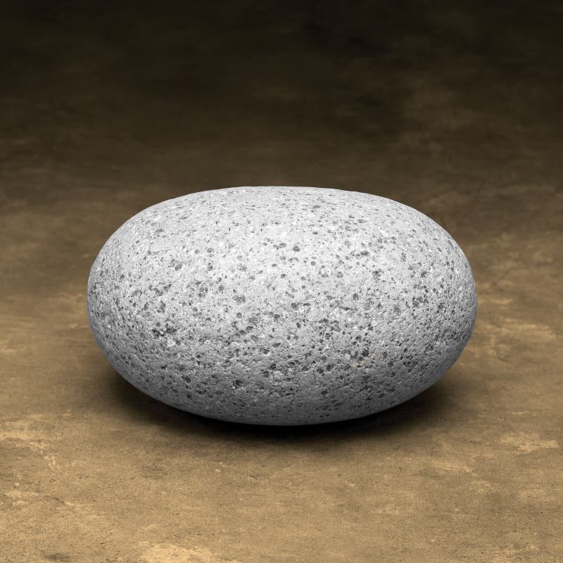 Een rots of een Steen stock afbeelding. Image of afgerond - 10644403