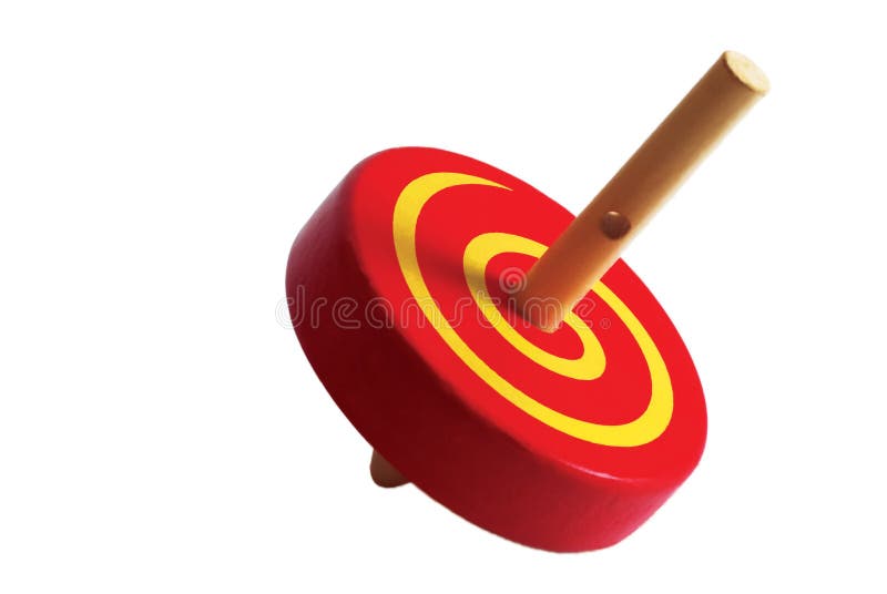 Het werpen van een tol stock foto. Image of bovenkant - 33478616