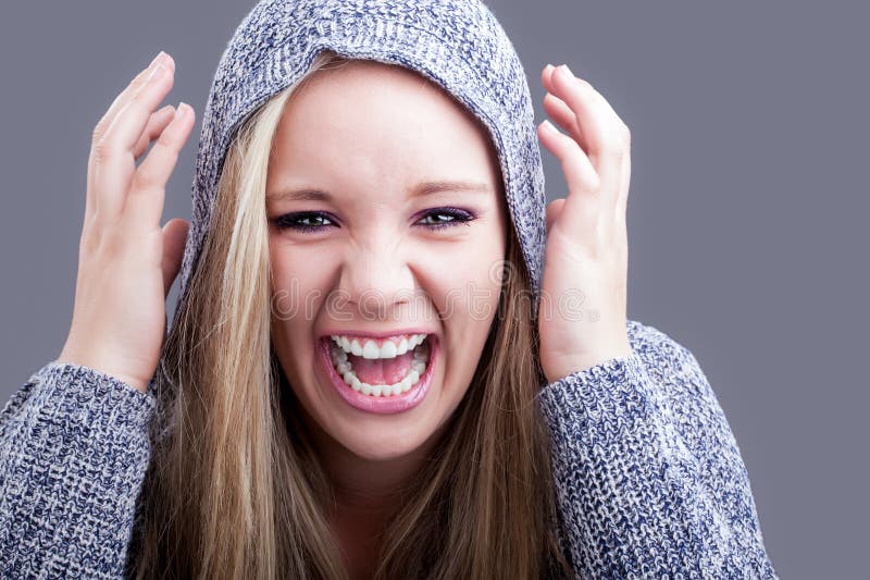 Een welke lach stock foto. Image of hysterisch, tiener - 31868694