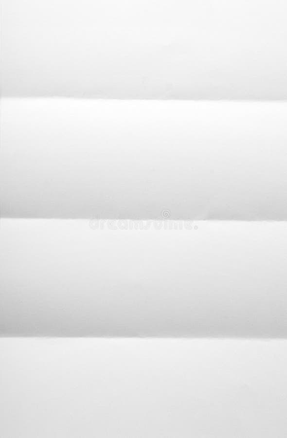 Het Witte Geweven Blad Van Document Vouwde in Vier Stock Foto - Image ...