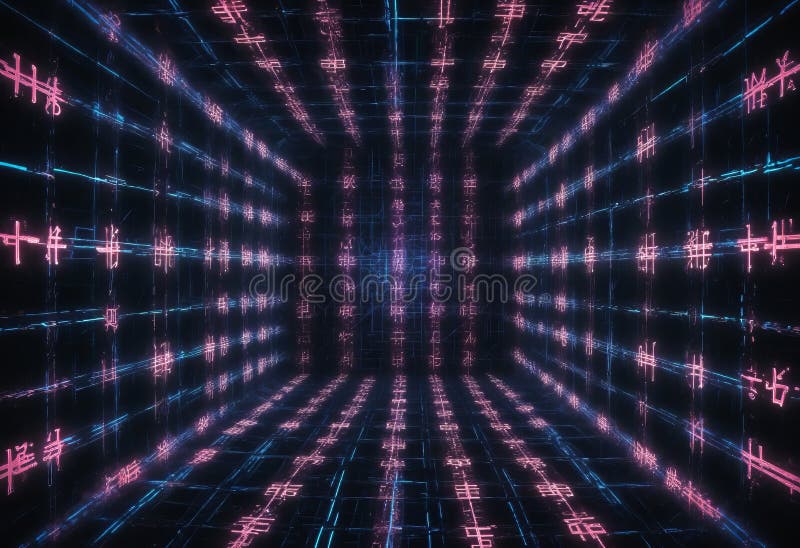 In the Eerie Darkwave-driven Matrix System of a Digital Anime Stock ...