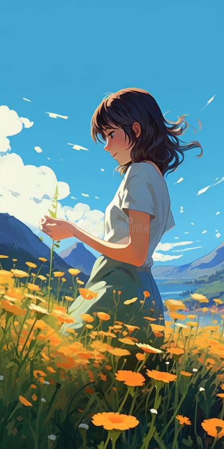 Eerily Realistic Meadow Masterpiece: a Whistlerian Animation Stock ...