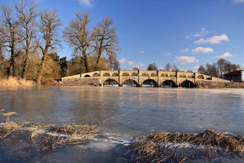 Spring in Lithuania stock image. Image of horizontal - 112641501