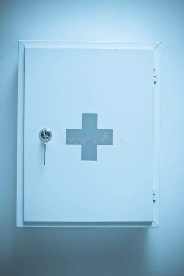 Eerste Hulp Post stock afbeelding. Image of hulp, verplicht - 17284827