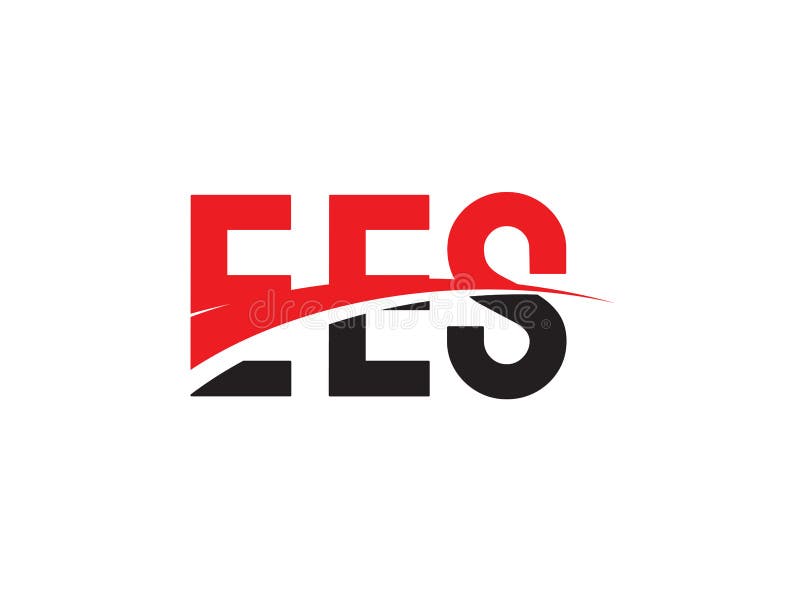 EES Letter Initial Logo Design Vector Illustration Stock Vector ...