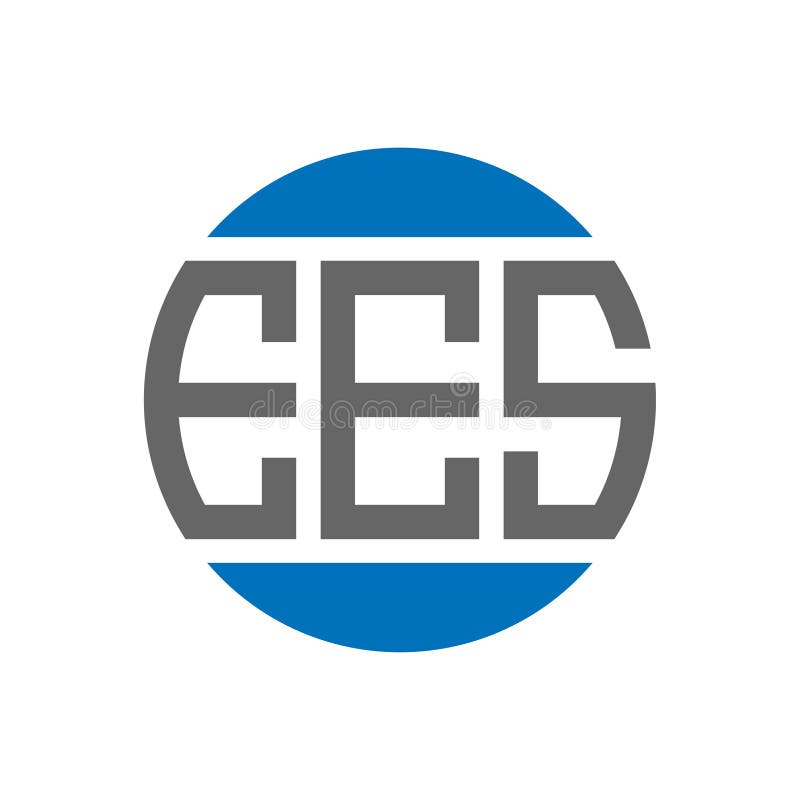 EES Letter Logo Design on White Background. EES Creative Initials ...
