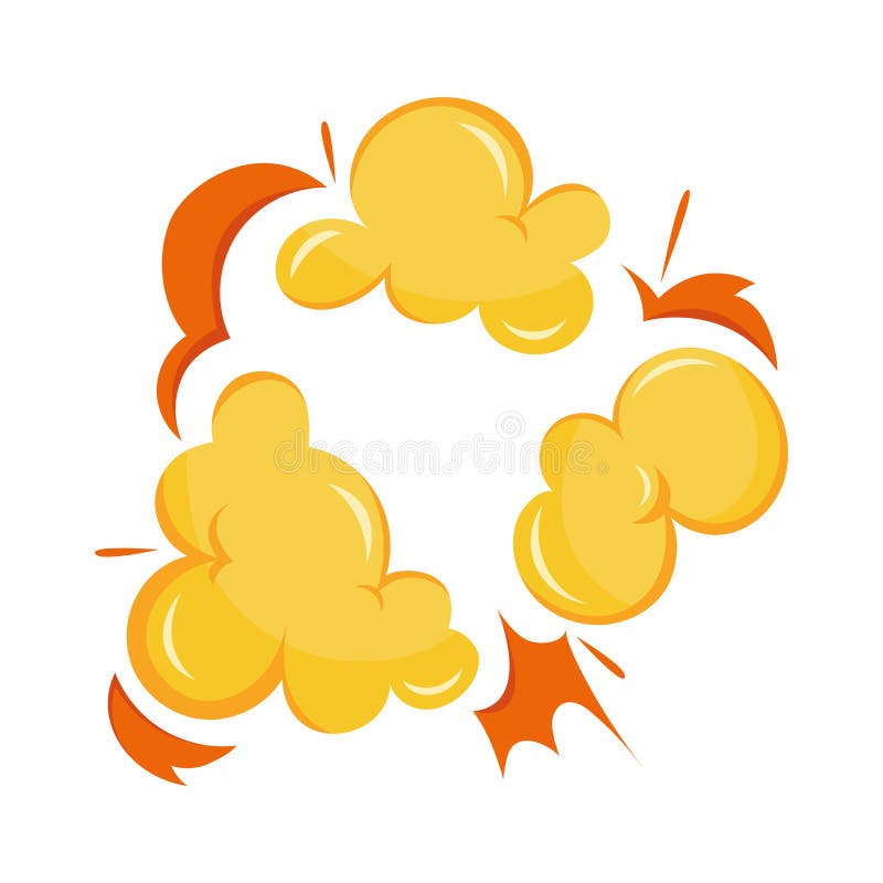 Efecto de explosión cómica ilustración del vector. Ilustración de ...