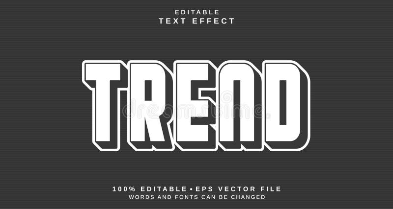 Efecto Estilo De Texto Editable Tema De Estilo De Texto De Tendencia ...