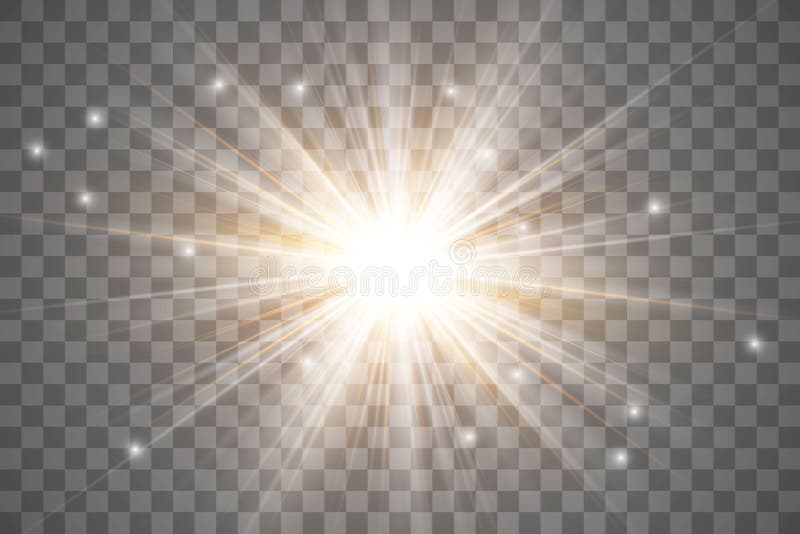 Efecto Luminoso Del Resplandor Ilustración del Vector - Ilustración de ...