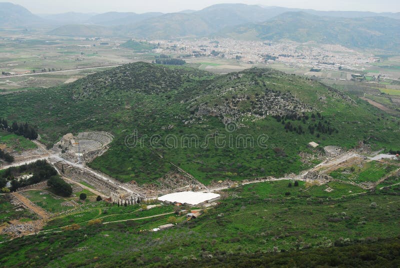 Efes stock image. Image of stone, arena, stadium, odeon - 26689669