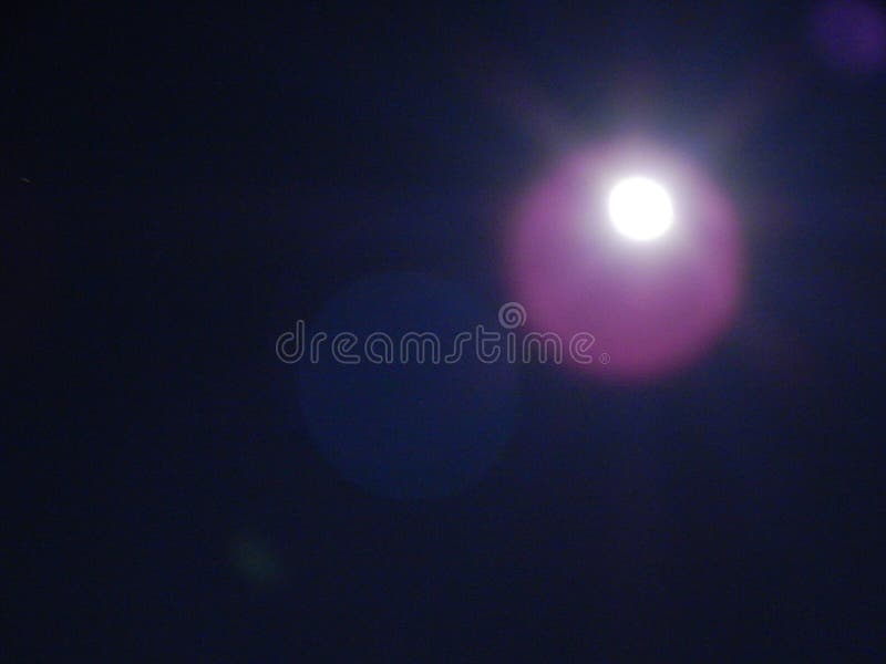 The Effect of Approaching the Moon Spot Stock Image - Image of ...
