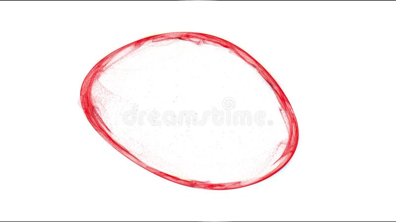 The Effect of a Circular Wavy Red Circle Frame Forming a Network of ...