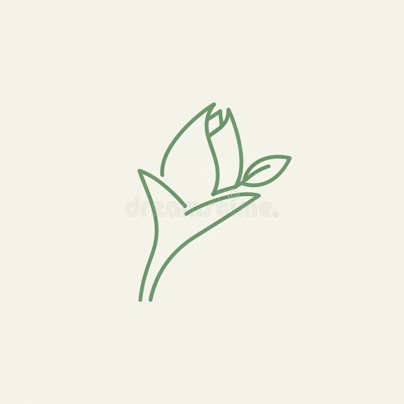 Delicate Leaf Stem Forms Stock Illustrations – 519 Delicate Leaf Stem ...