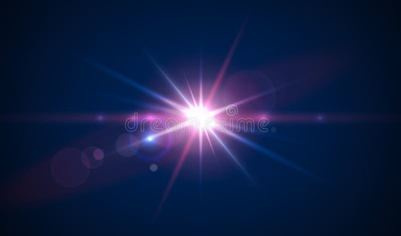 Effect Fire Blast, Abstract Prism Light Reflection Stock Vector ...