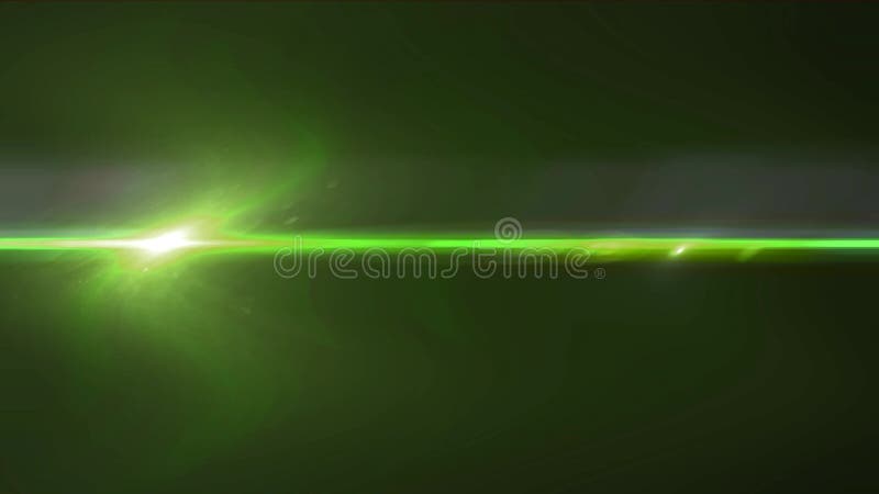 The Effect of a Flashing Green Light and a Reflection Bar on a Dark ...