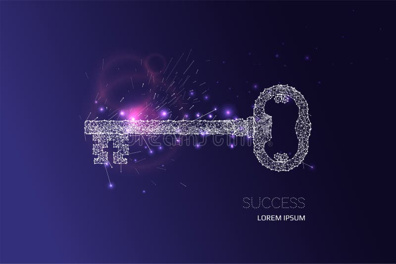 Effect Motion with Ancient Keys Stock Vector - Illustration of secret ...