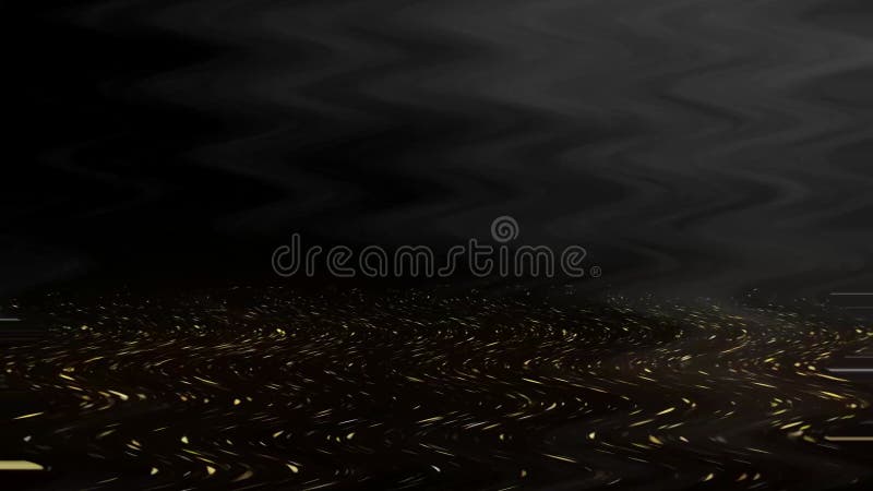 Effect of Rippling Golden Particles Spilling from an Explosion ...