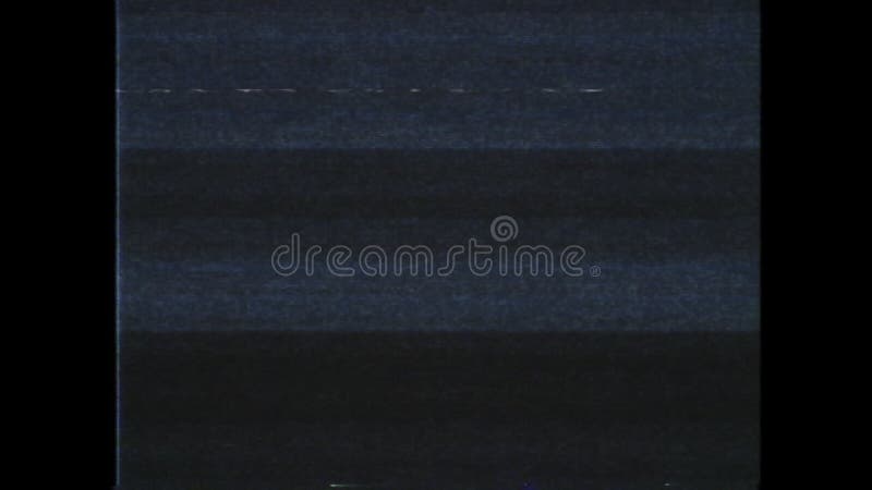 Effect VHS. a Television Screen with VHS Effect of Digital Pixelated ...