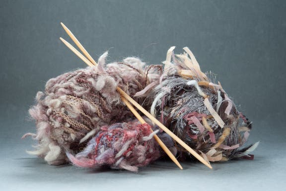 Effect Wool stock image. Image of fluffy, wool, needles - 20597137