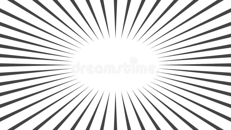 Effect Zoom Focus, Fight Background Frame, Book Light Cartoon Line ...